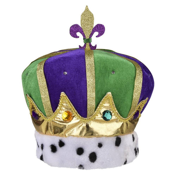 Light-Up Mardi Gras Crown Hat - LLB Toys – La-Luna-Bella