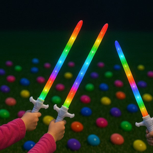 Easter Egg Hunts Just Got Brighter with Light-Up Rainbow Swords – La ...