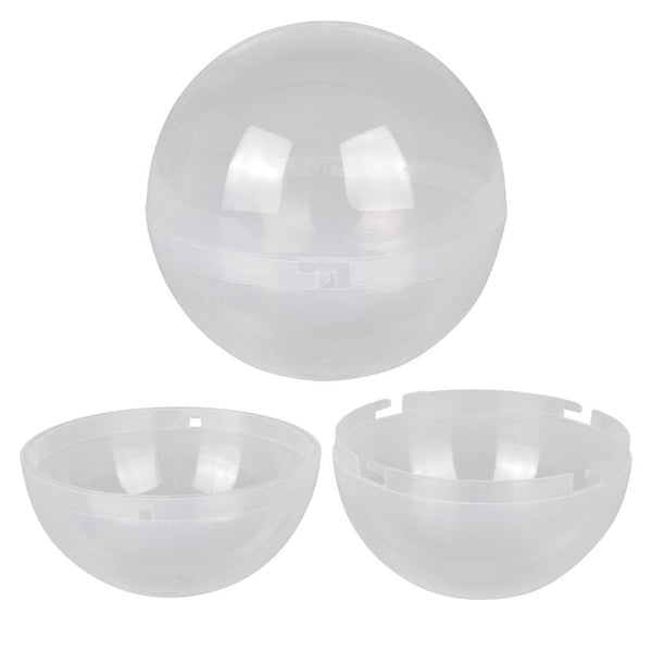 4" (100mm) Round Plastic Locking Capsules - LLB Toys – La-Luna-Bella